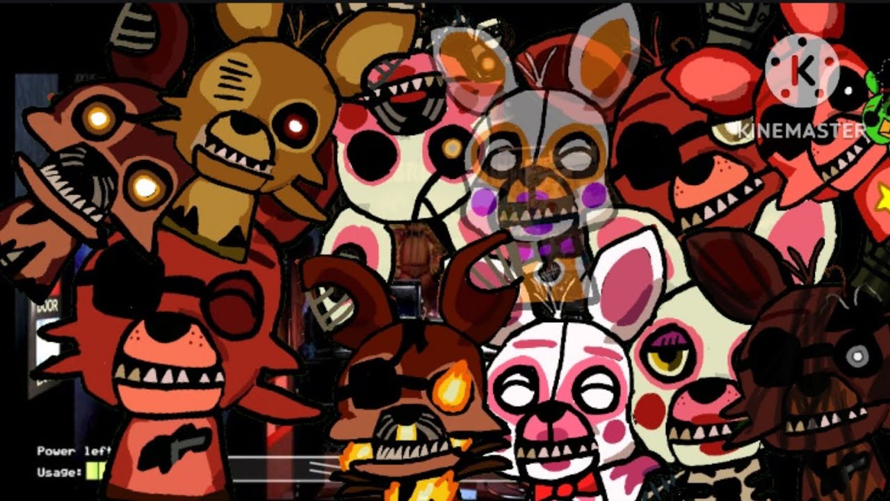 todos los foxy#foxy#fnaf - YouTube
