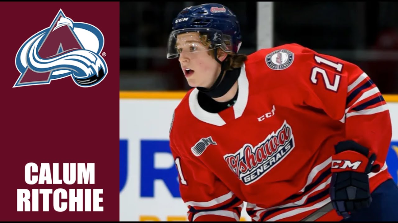 NHL Prospects : Calum Ritchie - 23-24 Highlights - YouTube