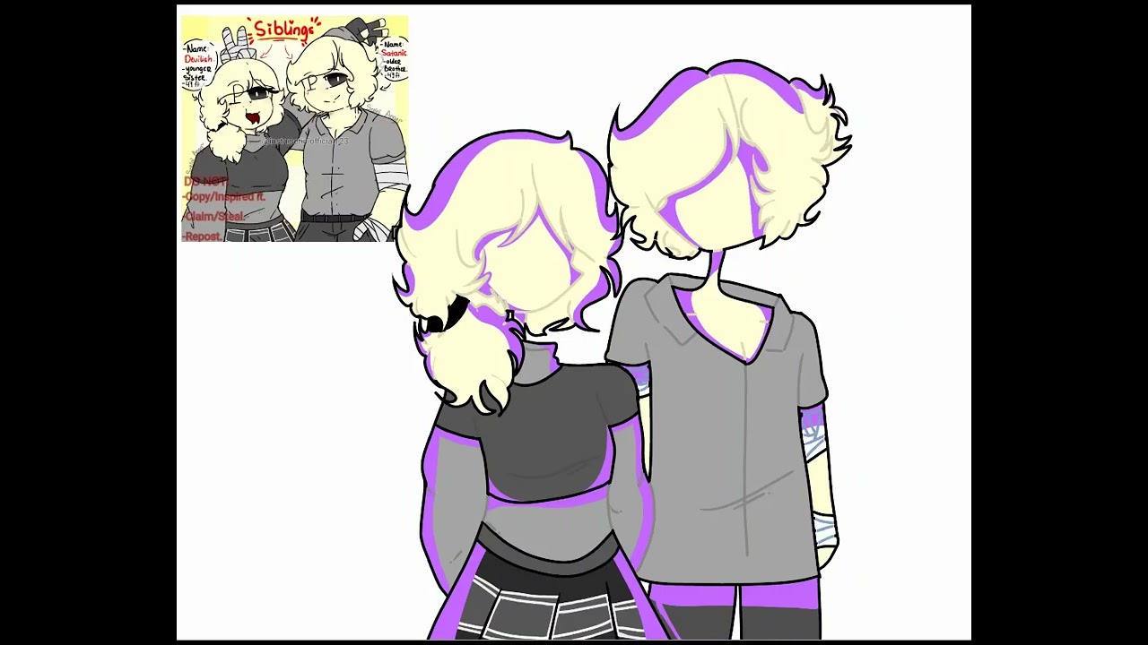The Demon Siblings c: Gift 4 @•Serini Angel• - YouTube