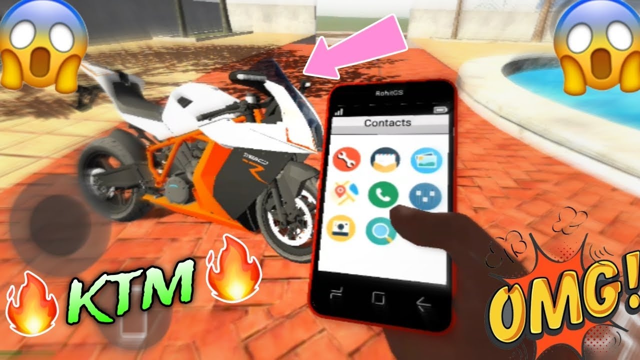KTM🔥BIKE DRIVING IN INDIAN BIKE DRIVING 3D || All Gaming Video || New Video - YouTube