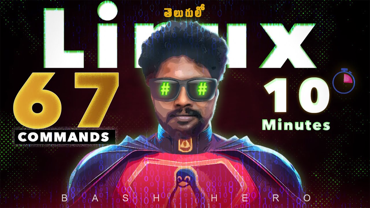 67 Linux Commands that software engineers use In 10 minutes | In Telugu ...