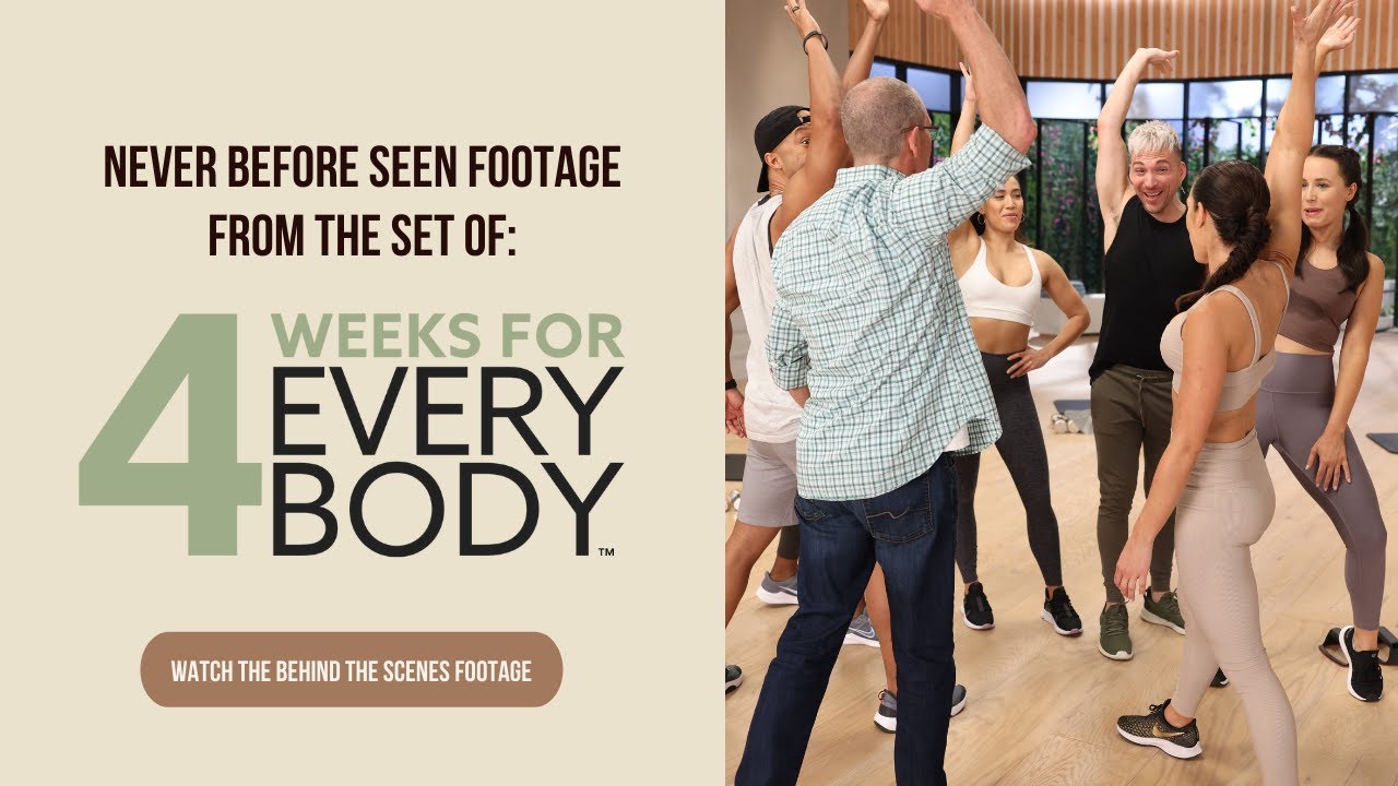 Never Before Seen Footage From The Set of 4 Weeks For Every Body - YouTube