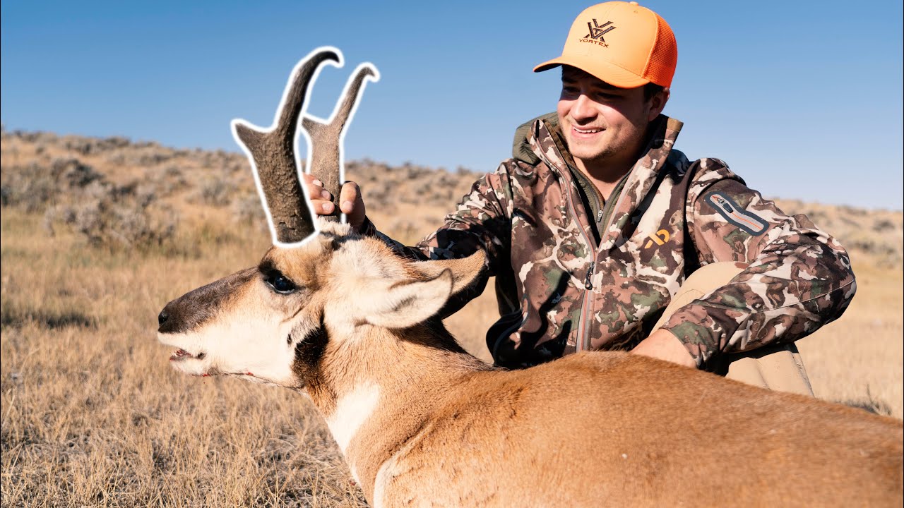 How FAST Do We TAG OUT? - Pronghorn Hunting Wyoming Public Land - YouTube