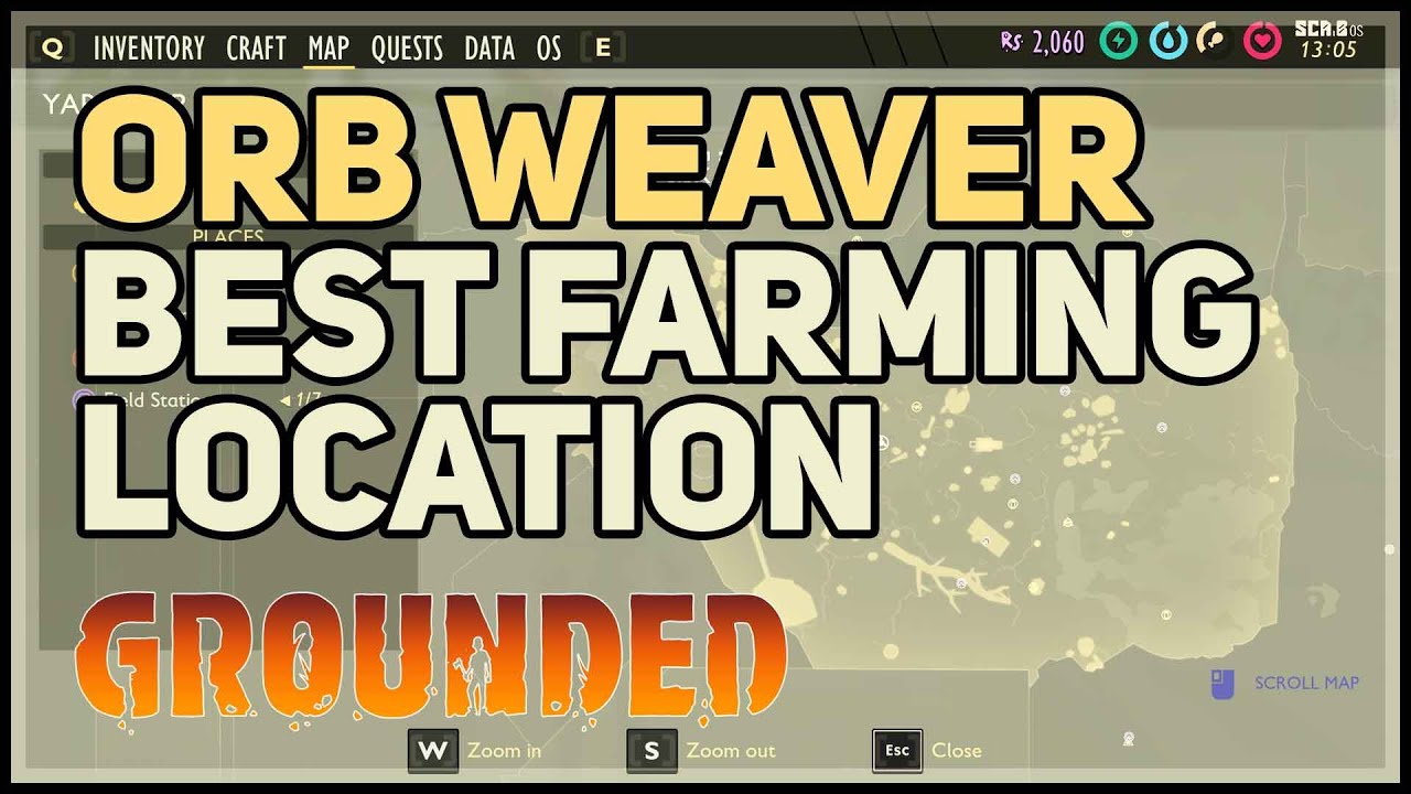 Best Orb Weaver Farming Location Grounded (Spider Venom, Spider Chunk ...