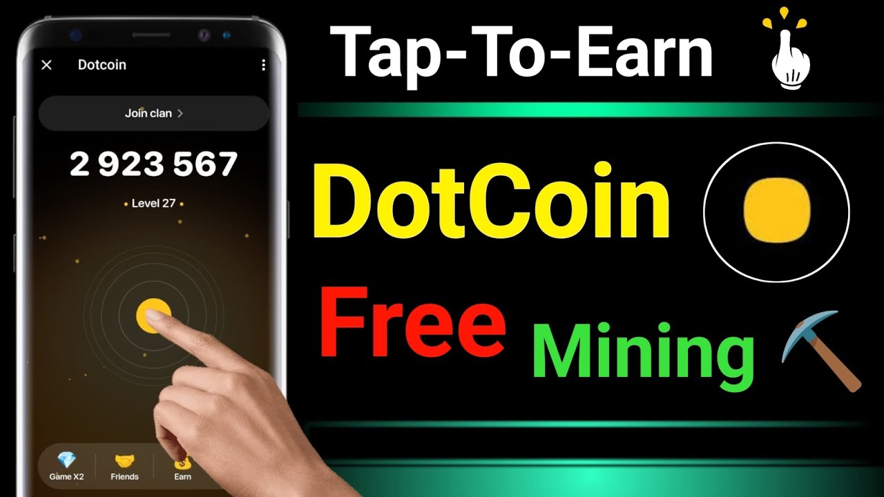 Best Mining App || Crypto Mining App Android || DotCoin Tap To Earn ...