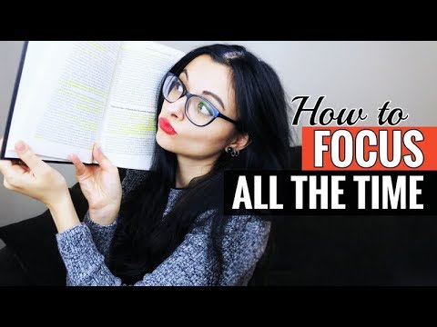 HOW TO STAY FOCUSED ALL DAY // How to Concentrate When Studying - YouTube