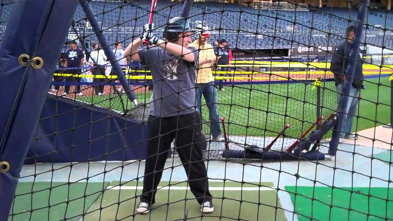 My dream day taking Batting Practice at Yankee Stadium - YouTube