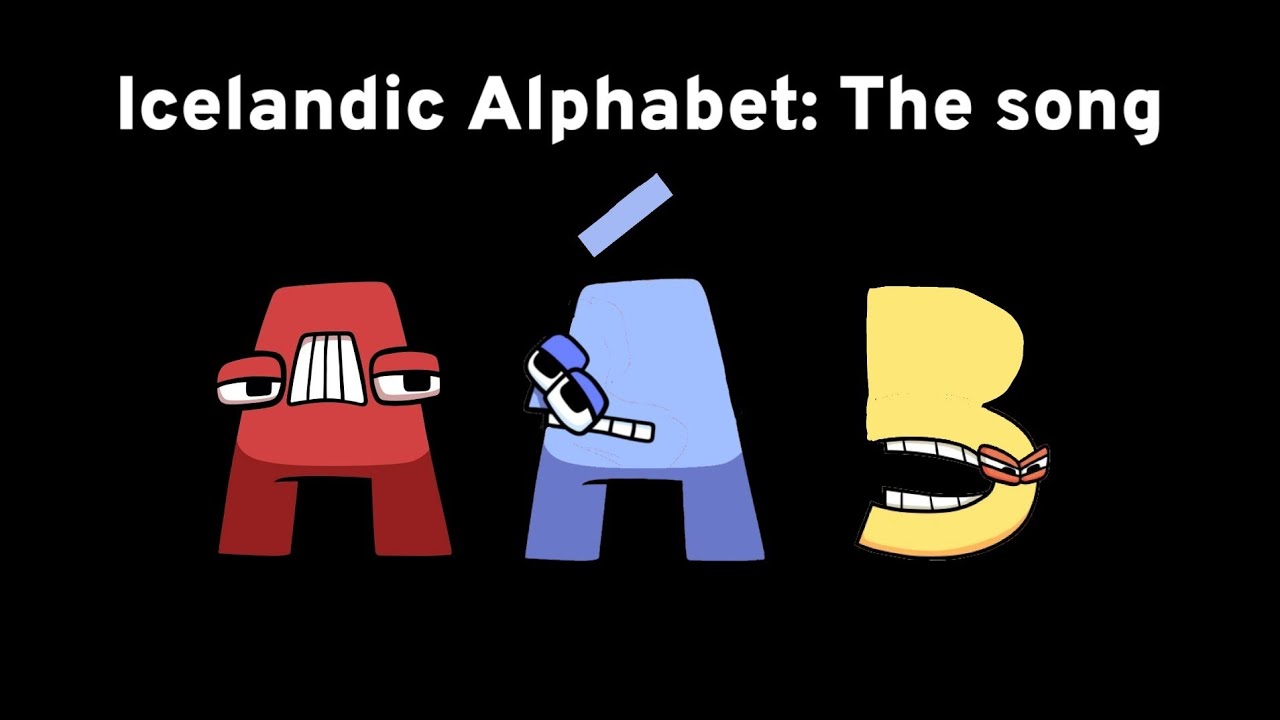 Icelandic Alphabet Song for @MikeSalcedo - YouTube