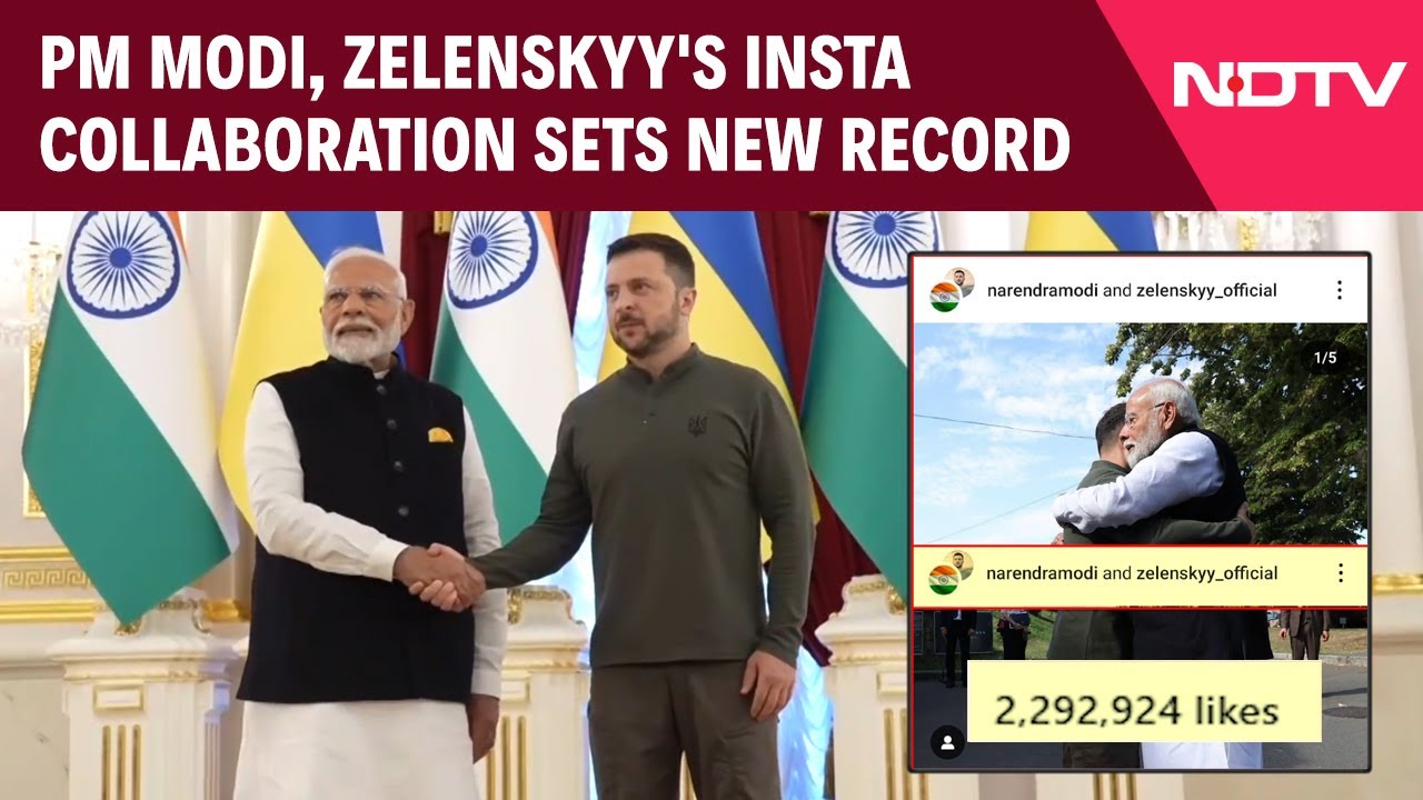 Zelensky | PM Modi And President Zelenskyy's Instagram Collaboration ...