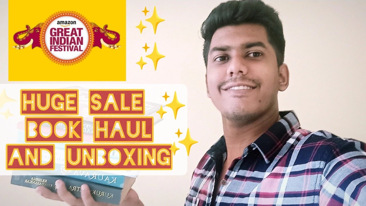 BOOK HAUL Unboxing Great Indian Festival Sale YouTube book-haul-unboxing-great-indian-festival-sale-youtube