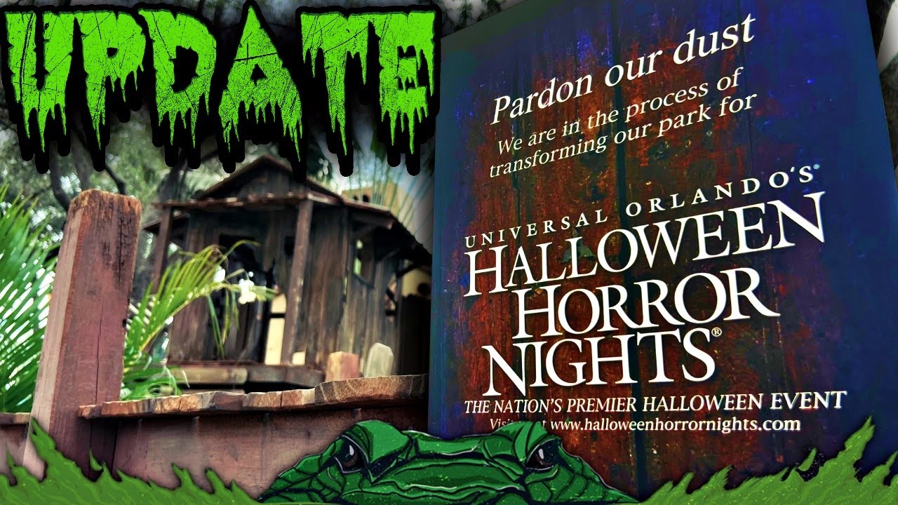 Halloween Horror Nights 2024 Update | Swamp Props & More! - YouTube