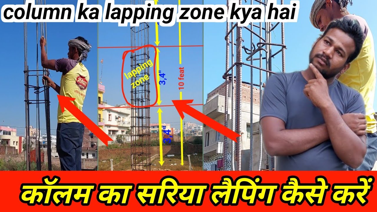 column ka lapping kaise karen Column lapping zone What is lapping zone ...