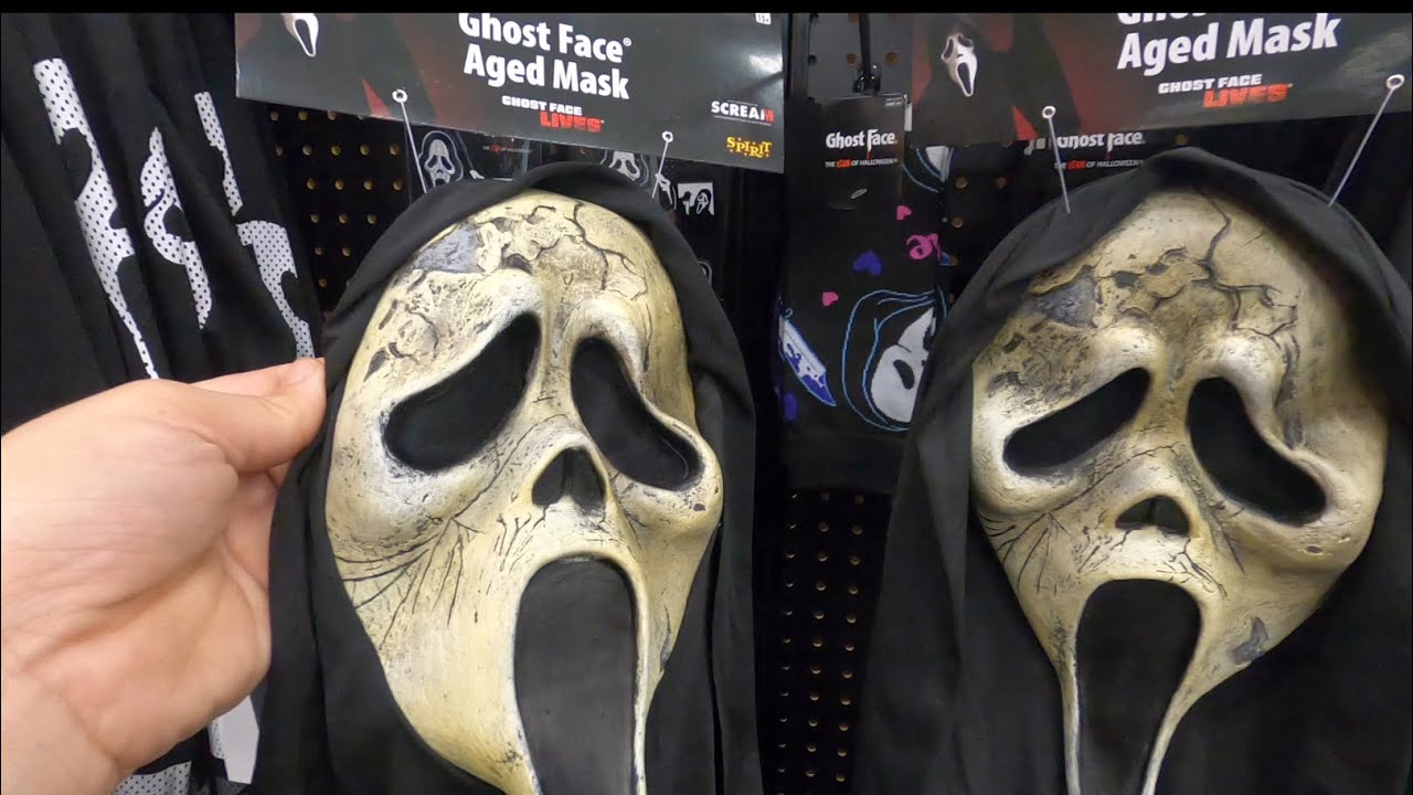 Scream 6 Masks Are At Spirit Halloween! - YouTube