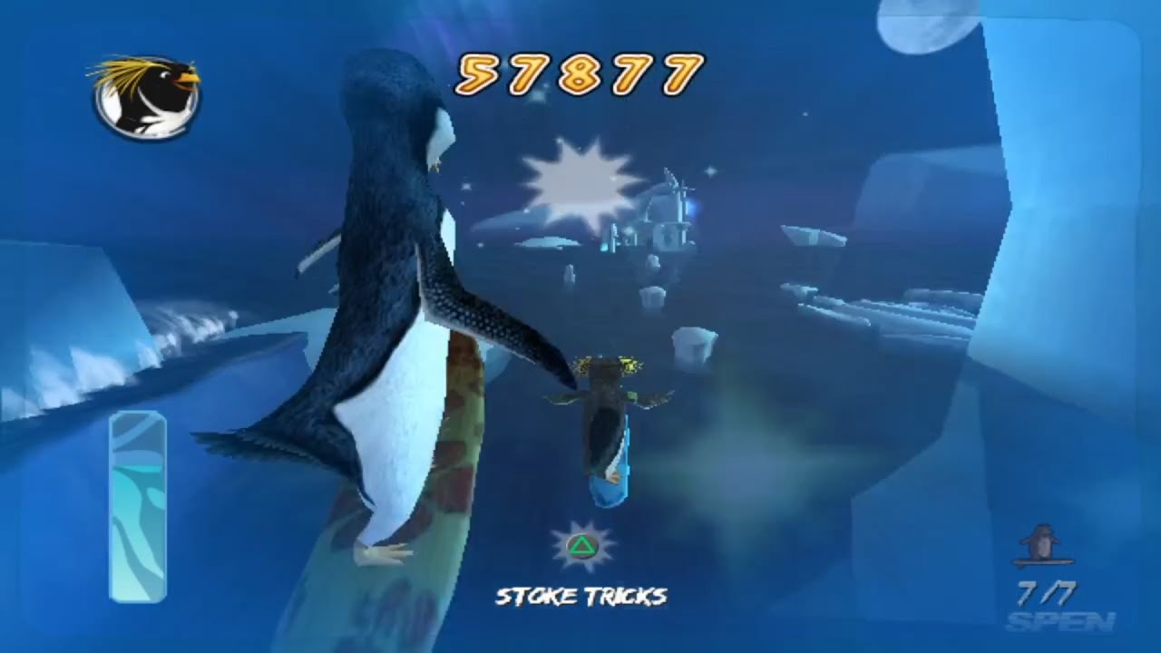 Surf's Up [PCSX2] Gameplay | Surfin' with 5 Penguins! | Penguin Day ...