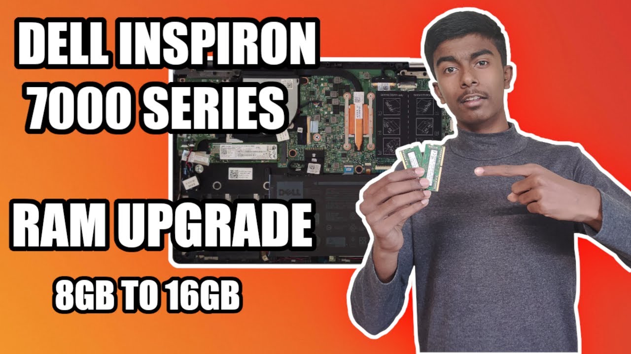 How to add RAM in Dell Inspiron 7000 laptop | DIY RAM INSTALLATION| 4K ...