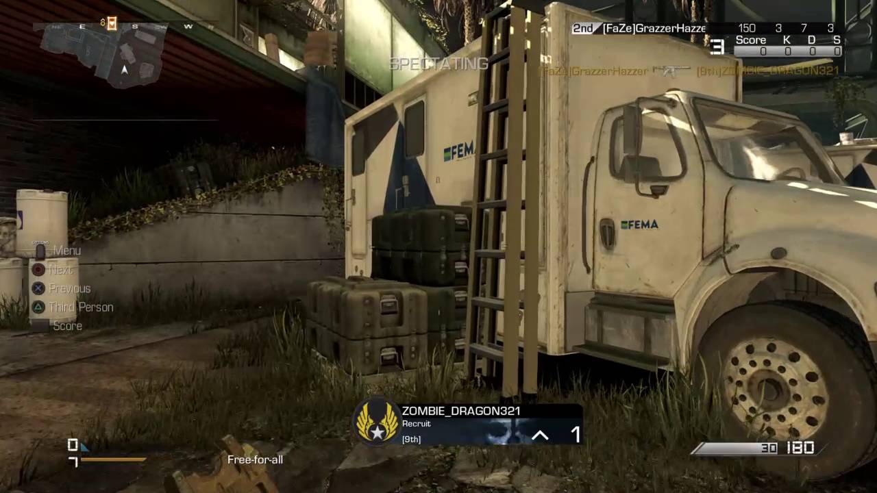 Call of Duty® Ghosts friends 1v1 each other - YouTube