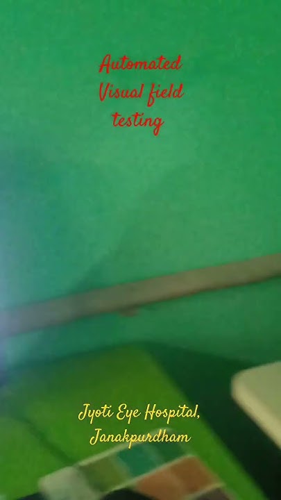 Automated Visual field testing for diagnosis of Glaucoma. - YouTube