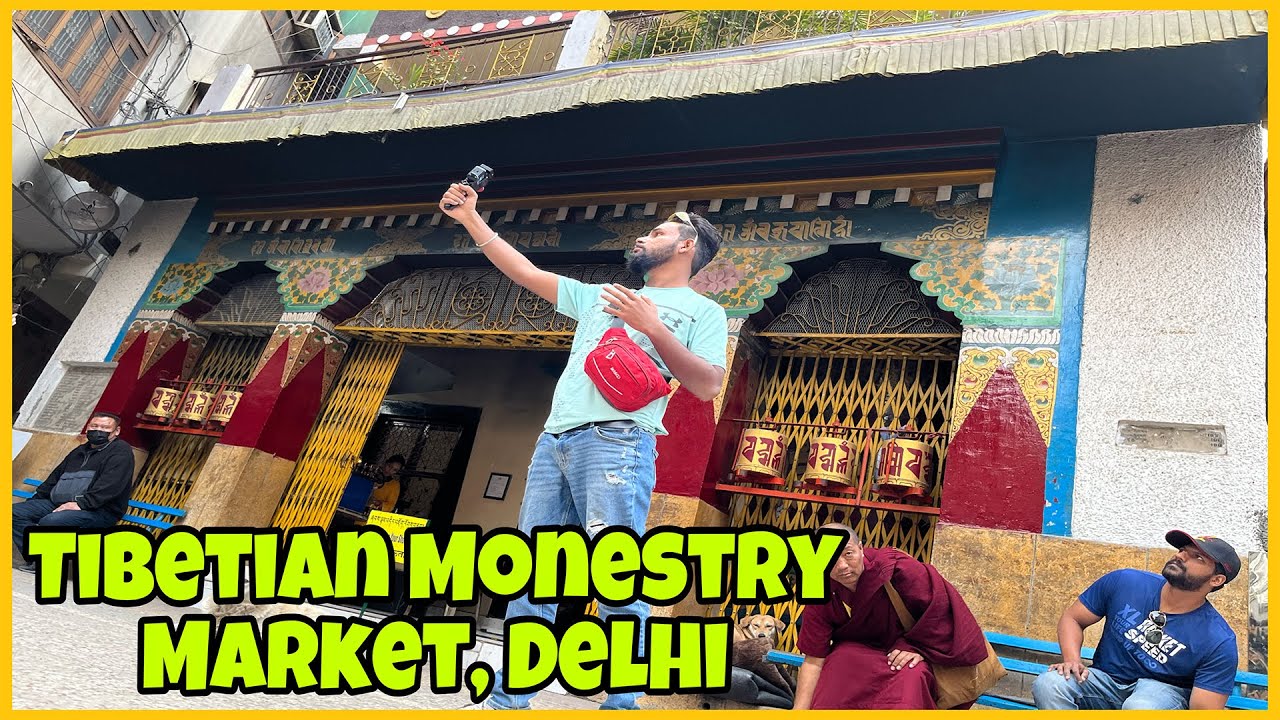 Tibetan Monastery Market Delhi | My 1st Vlog | Apka Ayush - YouTube