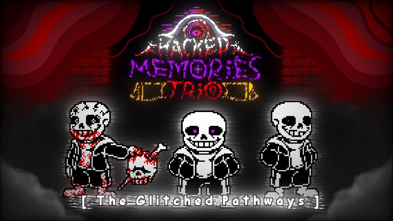 Hacked Memories Trio Phase 1: Glitched Pathways intertwined - YouTube