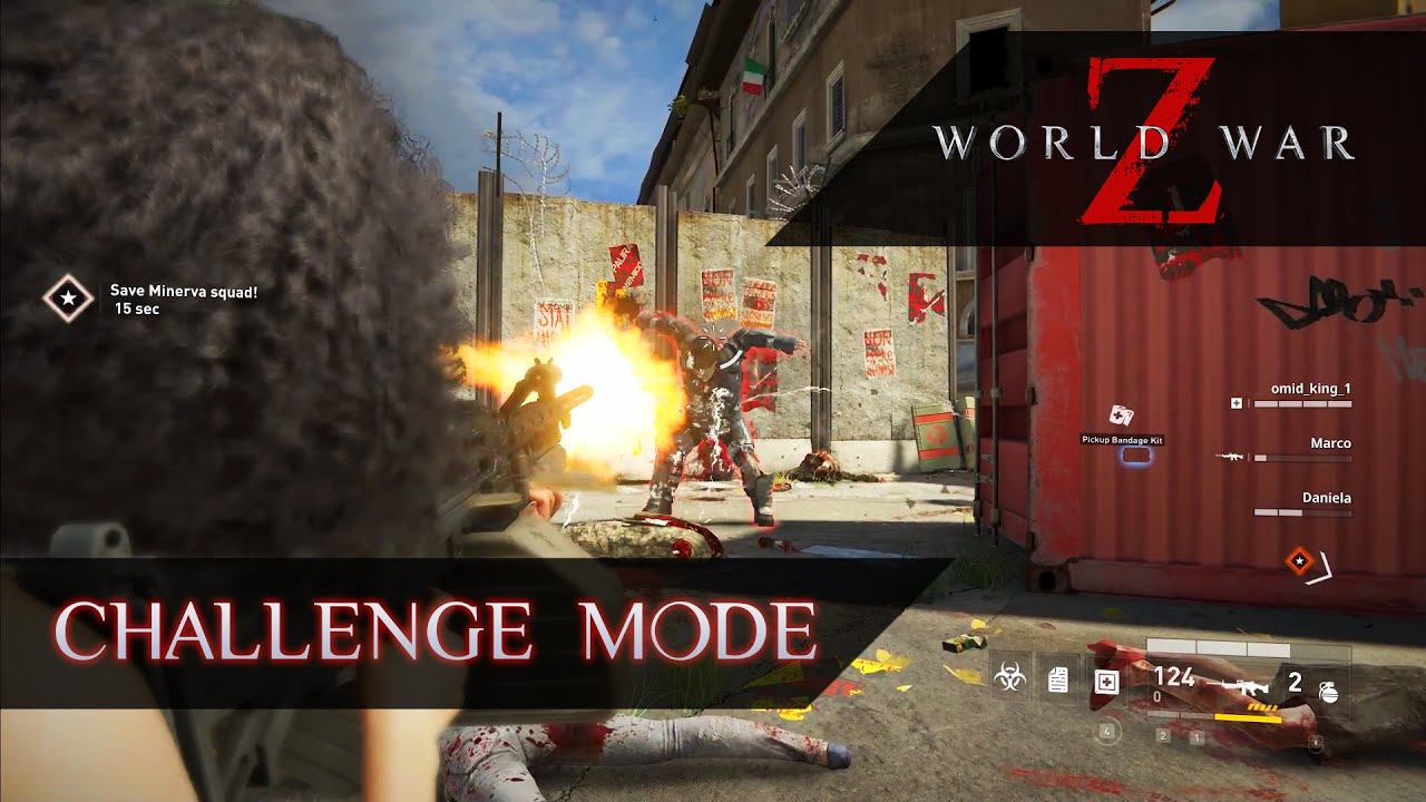 World War Z Aftermath Gameplay | Challenge Mode (Hard) - Public Match ...