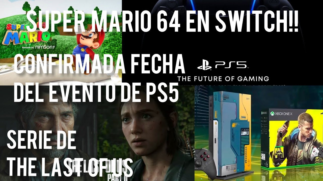 CONFIRMADA FECHA DEL EVENTO DE PS5-SUPER MARIO 64 EN SWITCH-SERIE DE ...