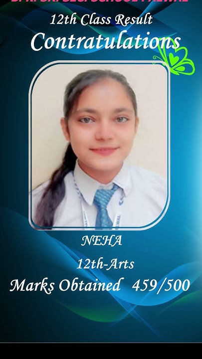 BK Sr Sec School Palwal Congratulations all Meritorious Students - YouTube