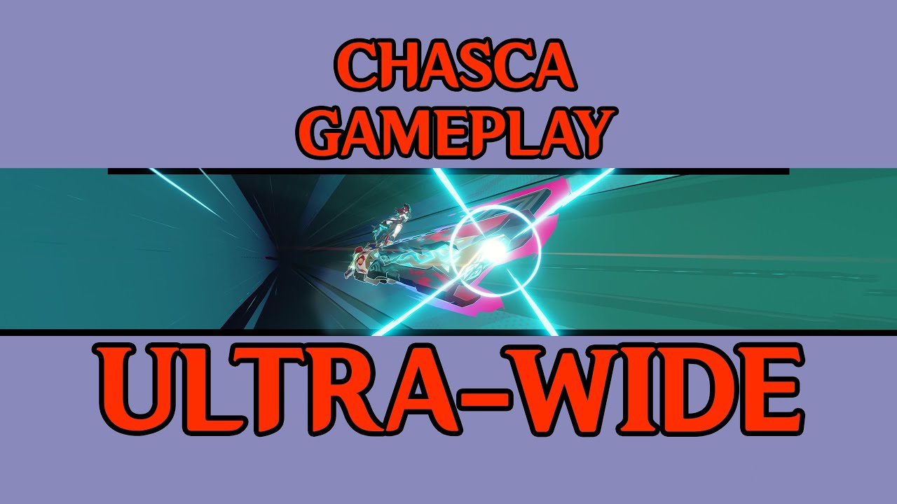 Chasca GAMEPLAY in ULTRA-WIDE CINEMATIC - Genshin Impact 5.2 - YouTube