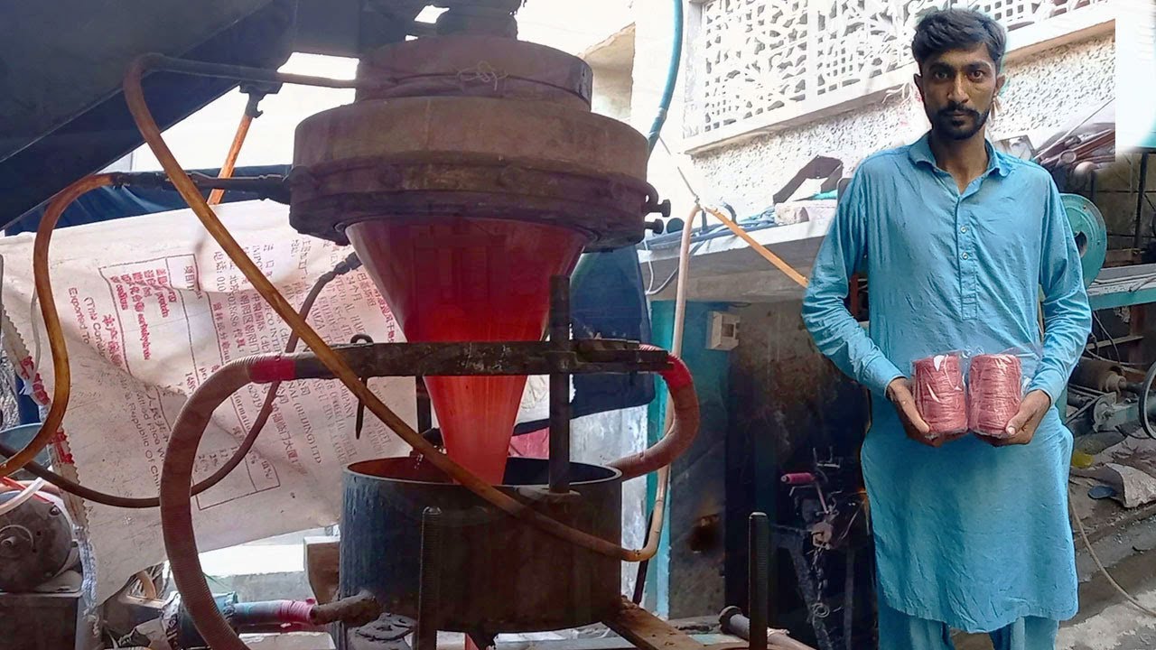Makes a Plastic sutli in small industry - YouTube