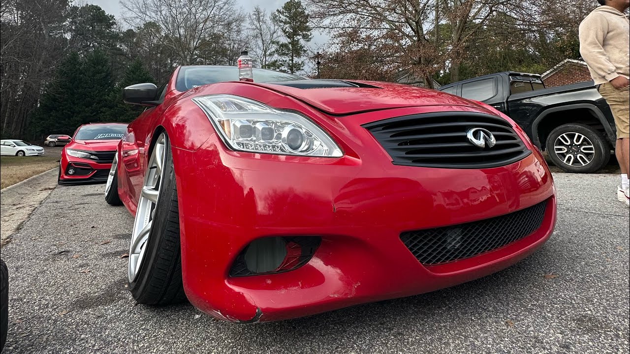 FIRST VIDEO ! Double digit camber g37 , Installing camber parts ! - YouTube