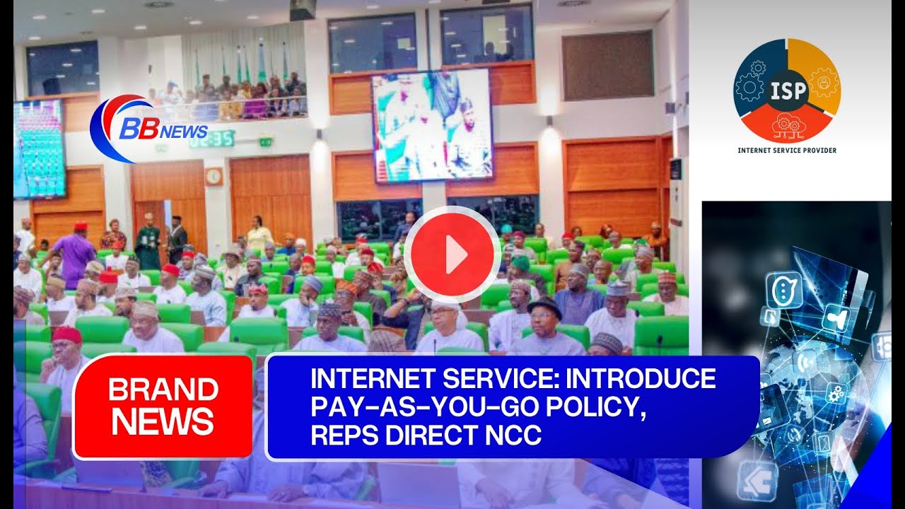 INTERNET SERVICE: INTRODUCE PAY-AS-YOU-GO POLICY, REPS DIRECT NCC - YouTube
