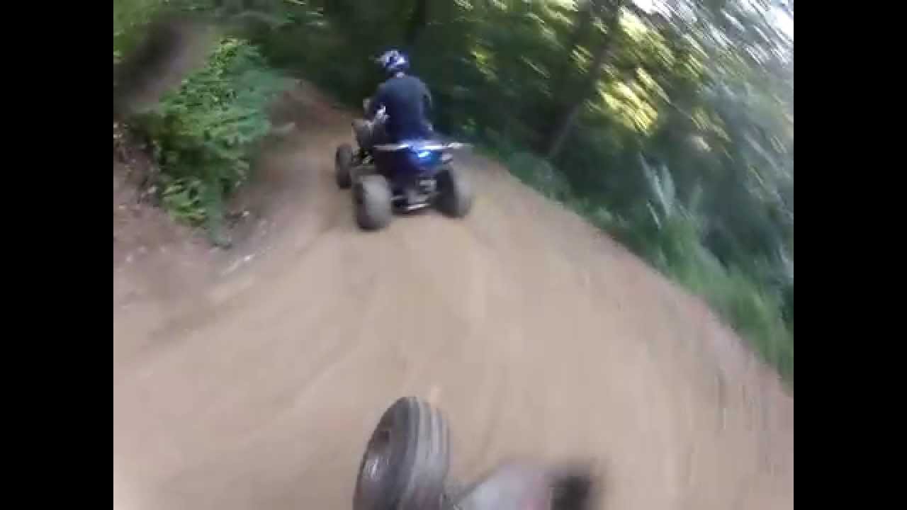 Four wheeler Roll Over Crash - HatField McCoy - YouTube