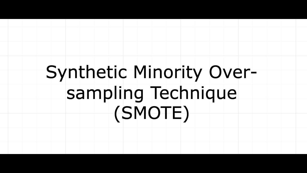 Step-by-Step Guide to Performing SMOTE | SMOTE Theory and Application ...