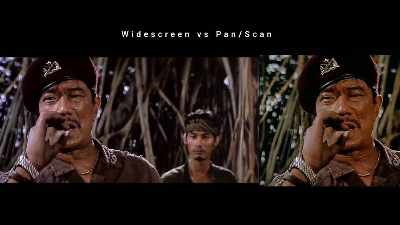 Rambo: First Blood Part II (1985) Widescreen vs Pan/Scan Pirate ship ...