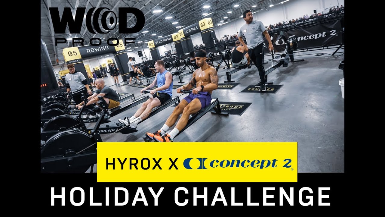 HYROX CONCEPT2 HOLIDAY CHALLENGE - YouTube