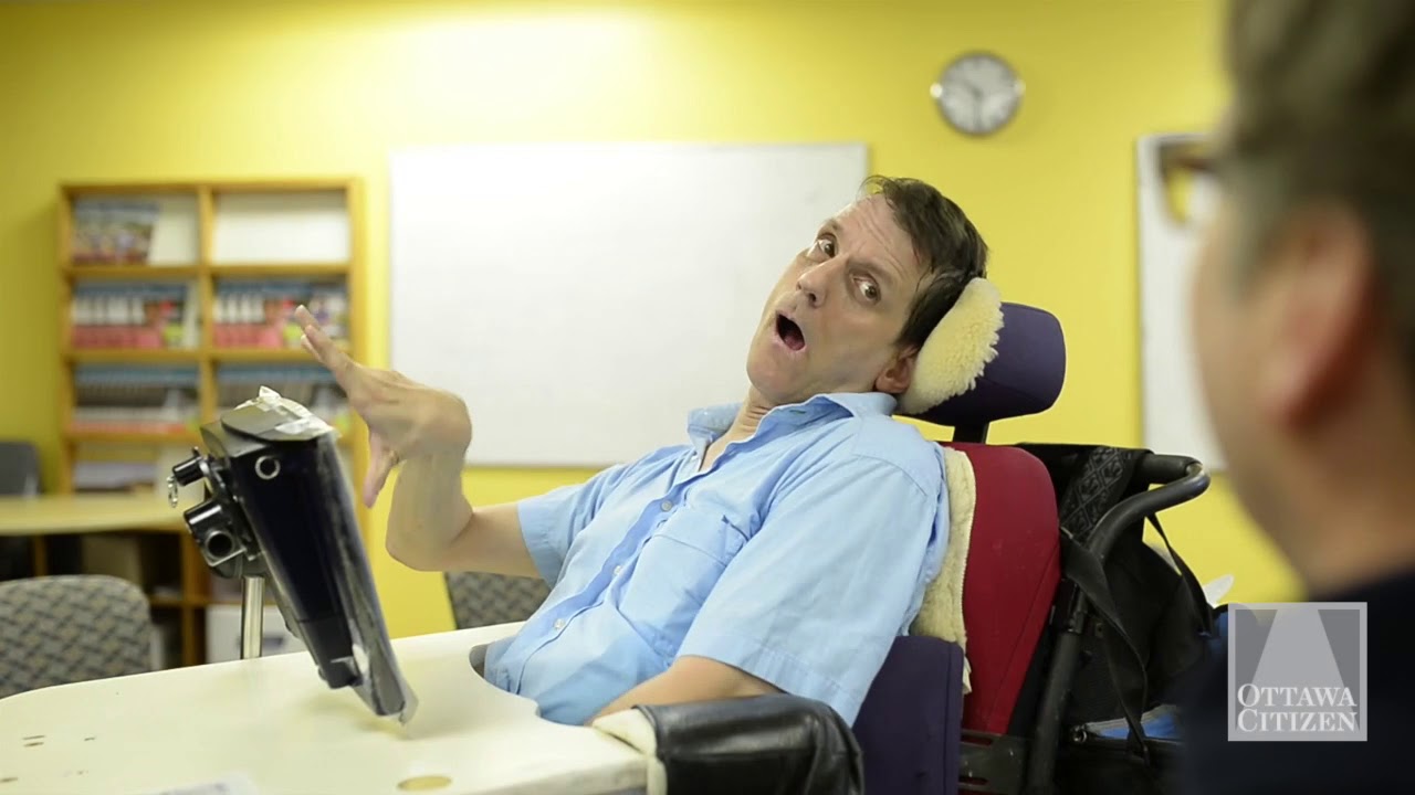 Justin Clark, advocate for people with disabilities speaks about his ...