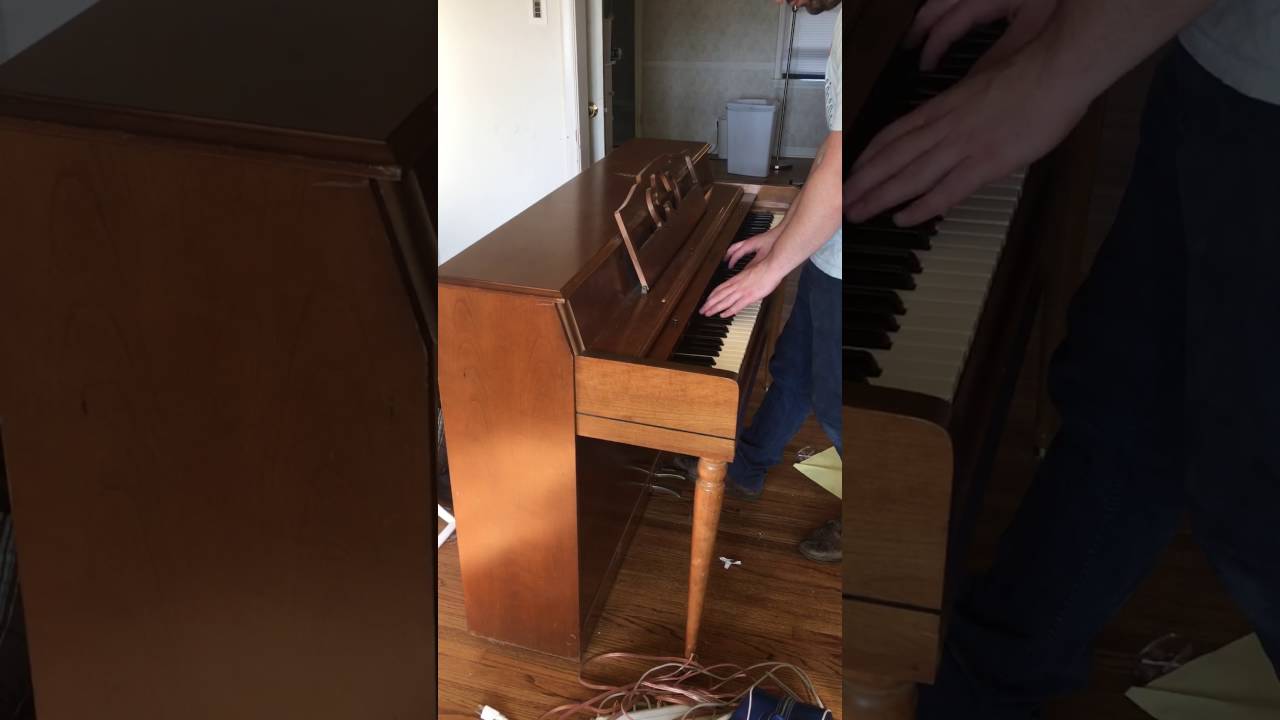Melville Clark upright piano - YouTube