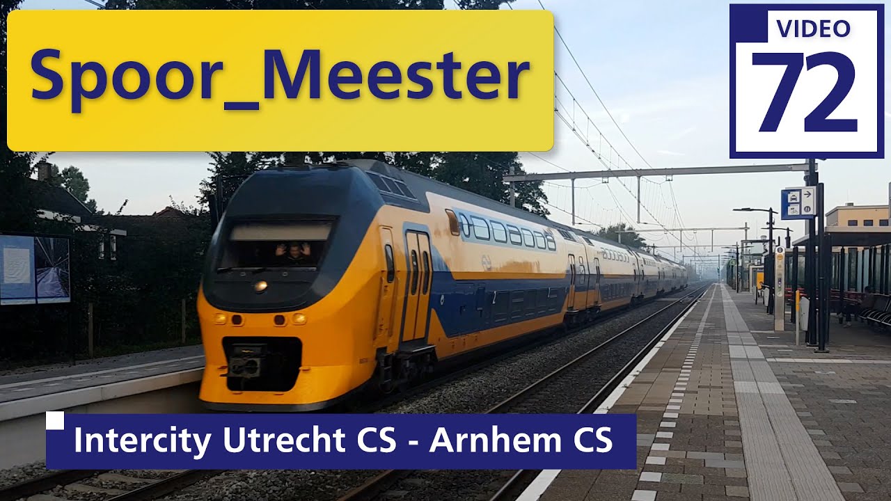 (4K) Cabview NS VIRM Trein | Rij mee met de INTERCITY van Utrecht CS ...