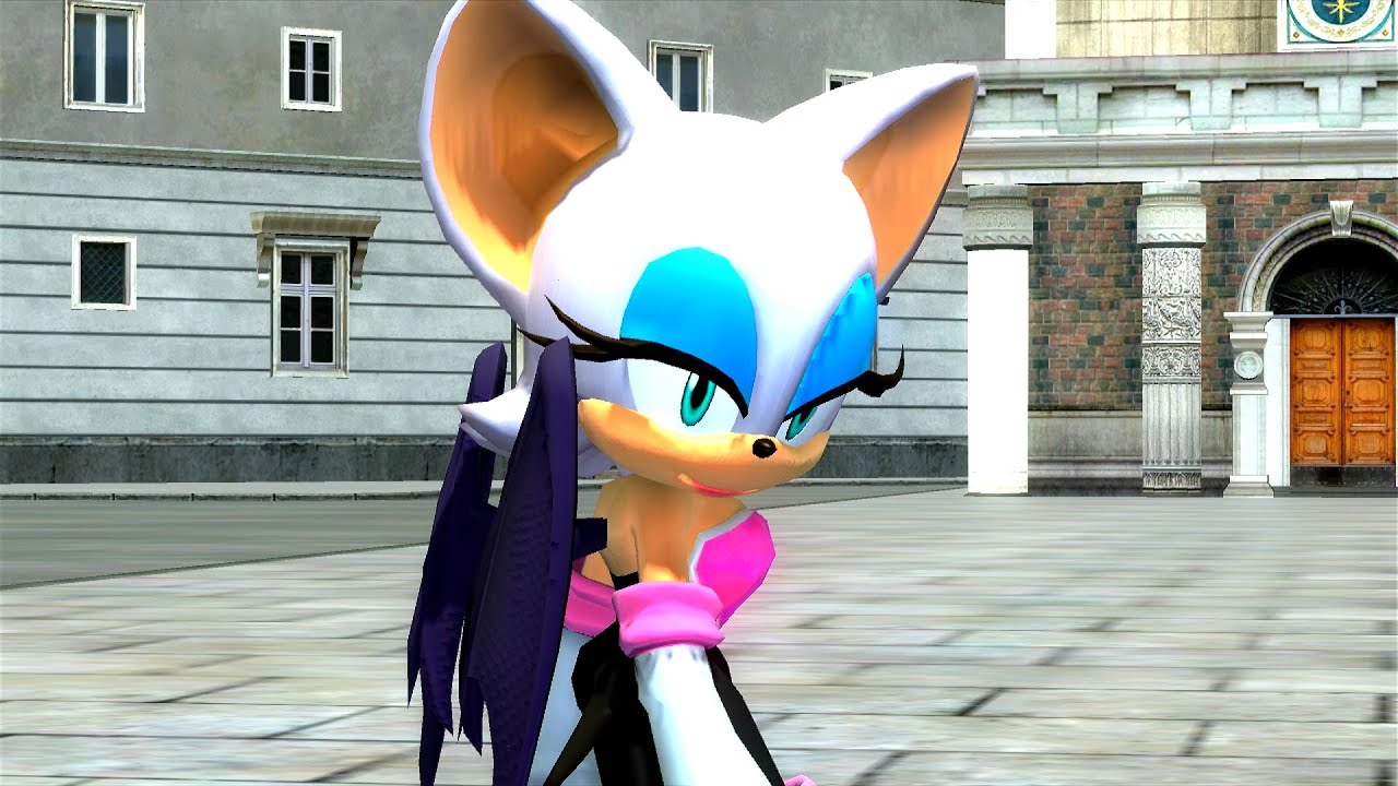 Sonic 06 Every Cutscene with Rouge the Bat - YouTube
