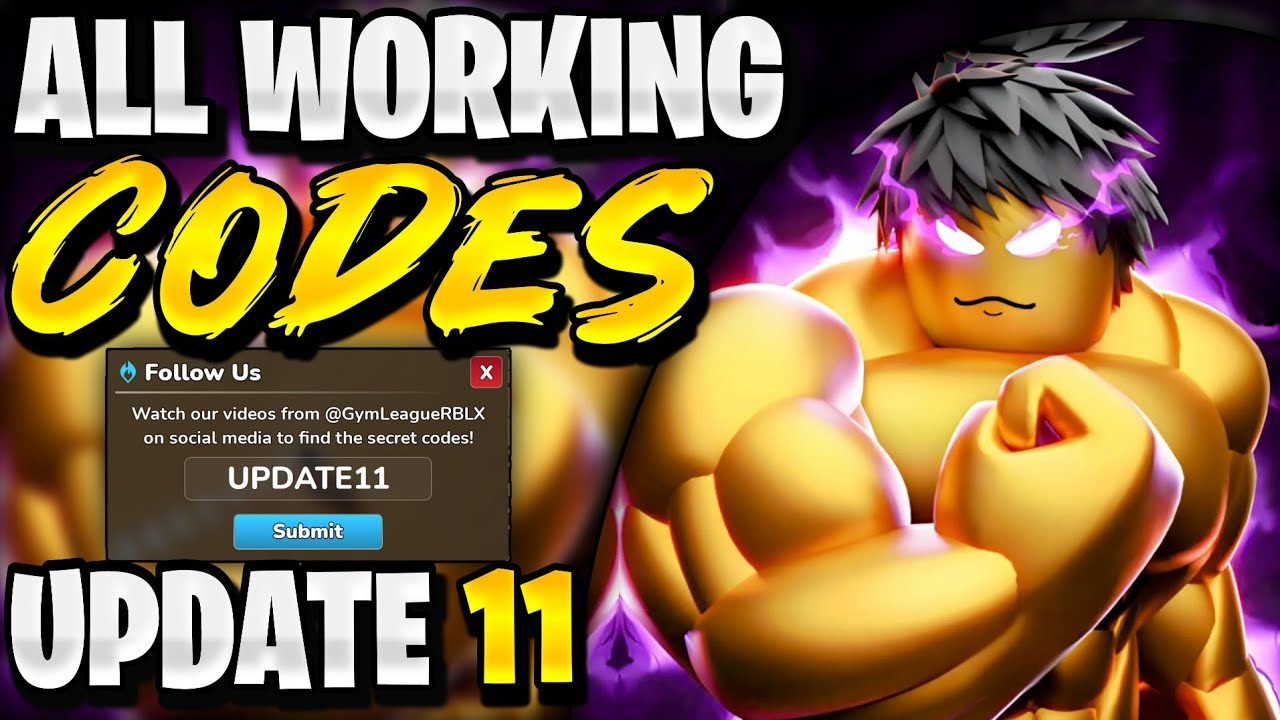 💥*NEW* ALL WORKING TRAINERS UPDATE 11 CODES FOR GYM LEAGUE! ROBLOX GYM ...