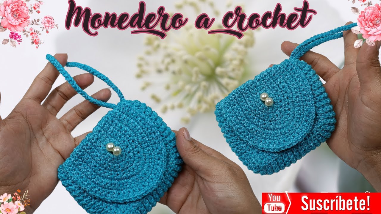 ! SORPRENDENTE ¡ monedero tejido a CROCHET paso a paso / hermoso ...