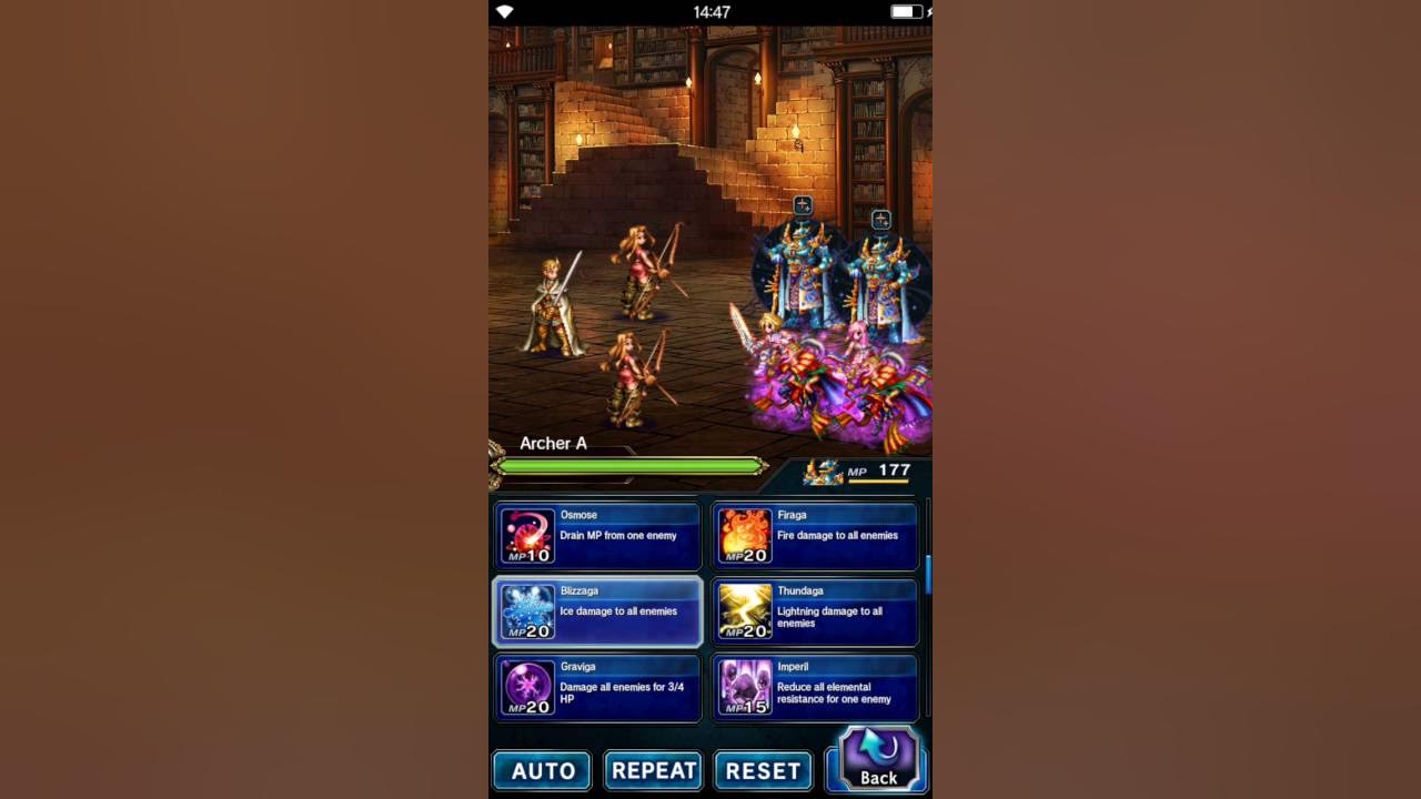 FFBE x FFT Event Elite Orbonne Monastry Vaults - YouTube