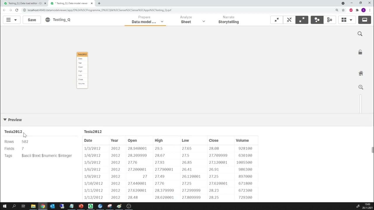 Qlik Sense - Concatenate - YouTube