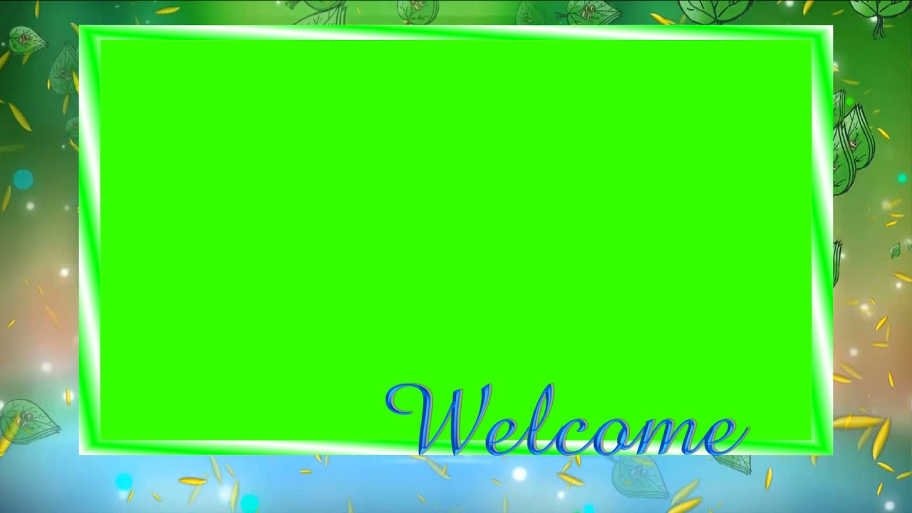 Welcome Frame Green Screen wedding Effect || Wedding green screen ...