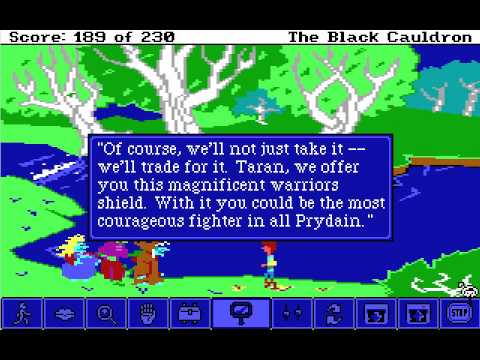 Let's Play The Black Cauldron: Point and Click Part 28 - More Endings ...