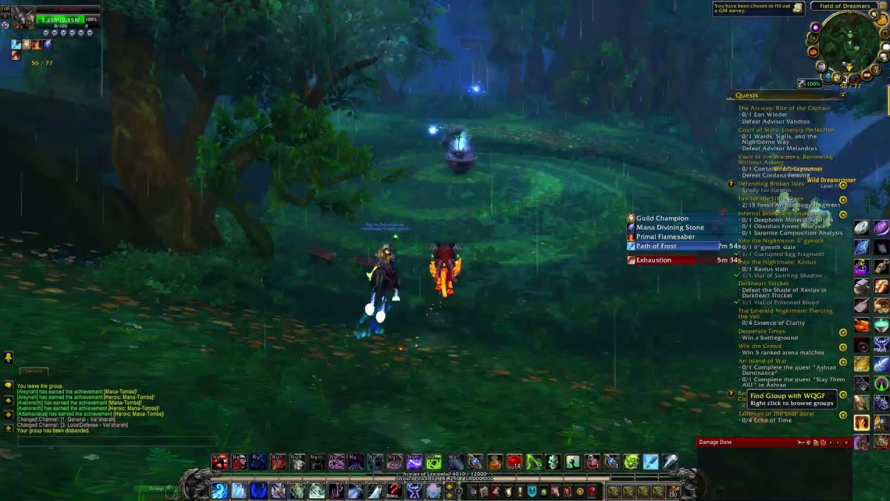 Ethereal Guild Raid Night - Heroic Nighthold Raid - Gul'dan kill! - YouTube