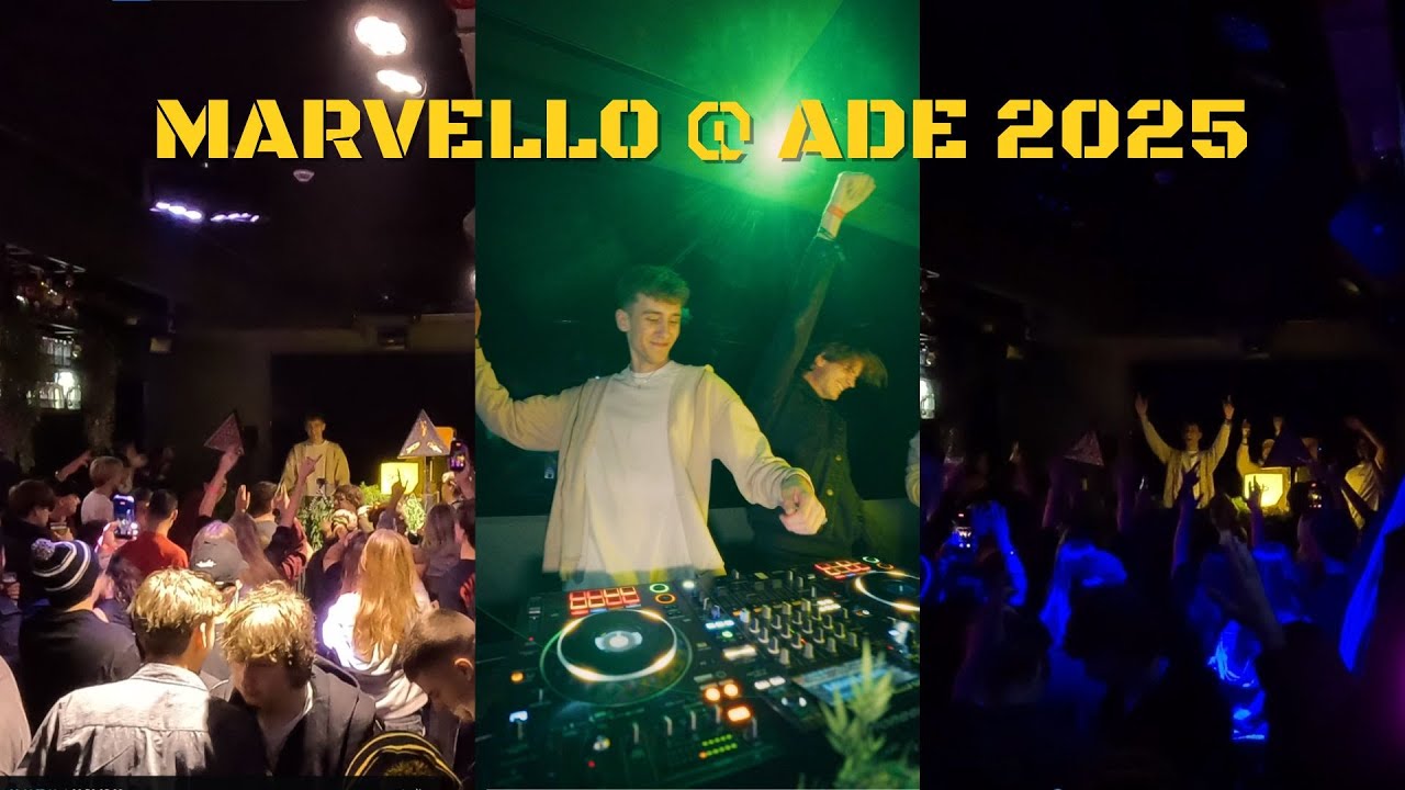 MARVELLO @ AMSTERDAM DANCE EVENT 2025 [FULL SET] - YouTube