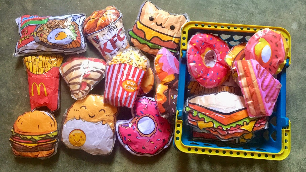 Favorit fast food paper squishy check / ASMR paper squishies - YouTube