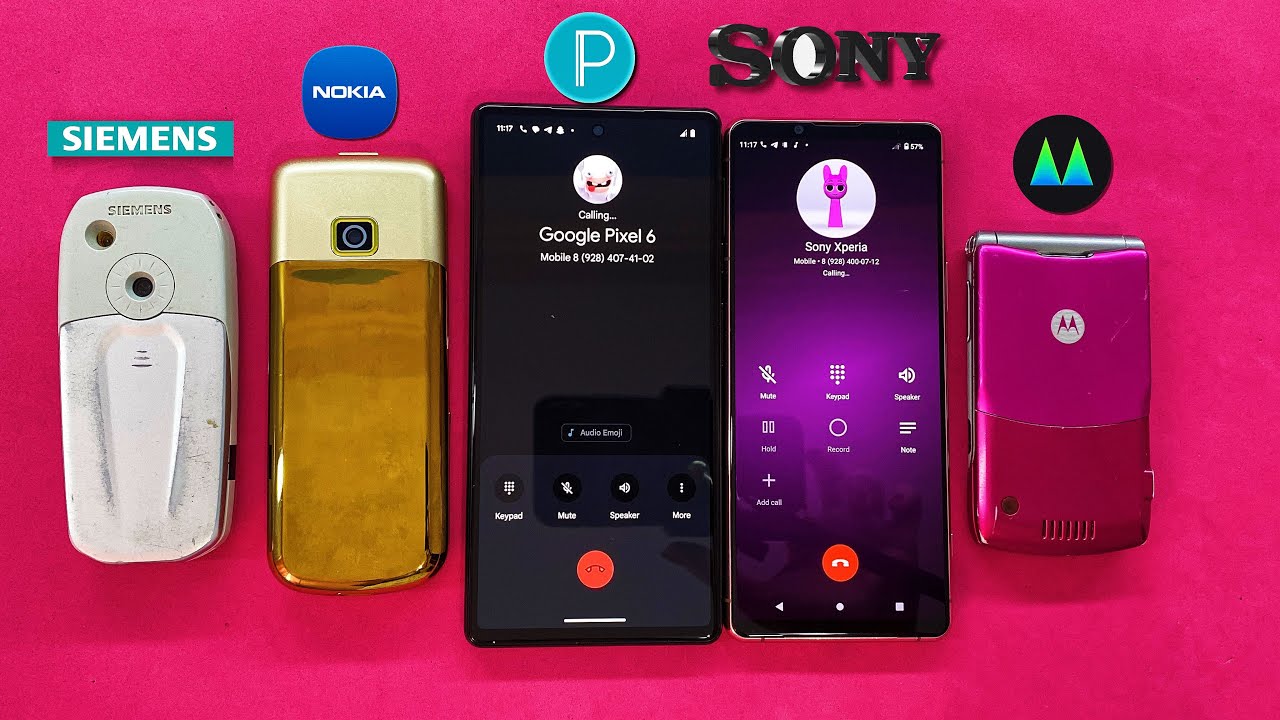 Madness Outgoing & Incoming call Siemens C65 + Nokia 8800 + Motorola ...