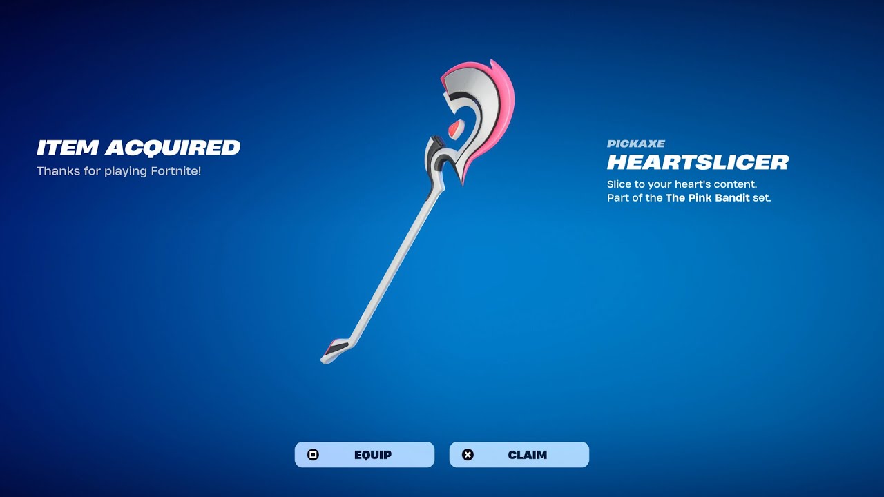 How To Get Heartslicer Pickaxe NOW FREE In Fortnite! (FREE Heartslicer ...