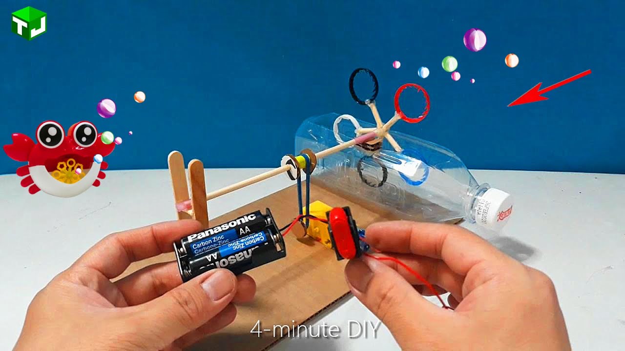 Satisfying Creative idea - How to invent a creative electric bubble toy ...